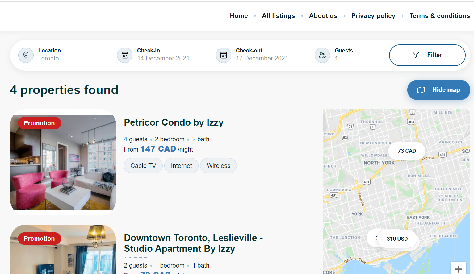 21 website templates we love for short term vacation rentals | Touchstay