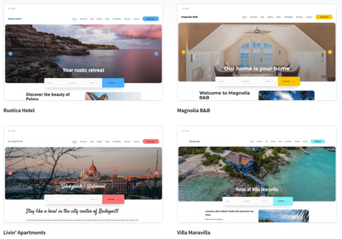 21 website templates we love for short term vacation rentals | Touchstay
