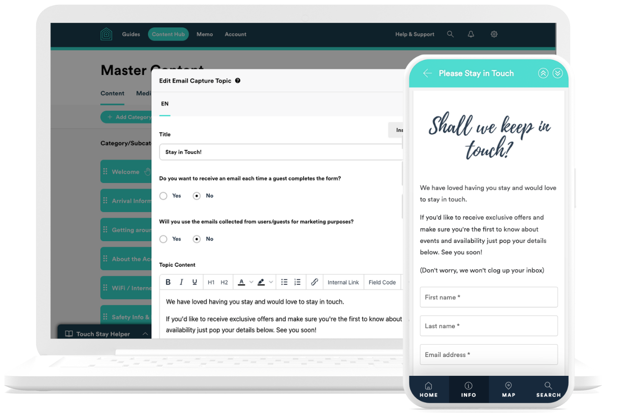 Use Special Topics to create a more engaging digital guidebook | Touchstay