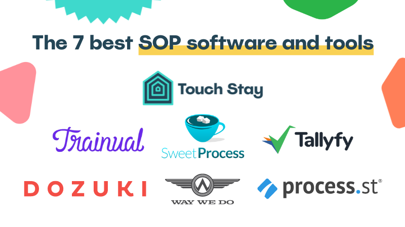 The 7 best SOP software and tools | Touch Stay | Touchstay