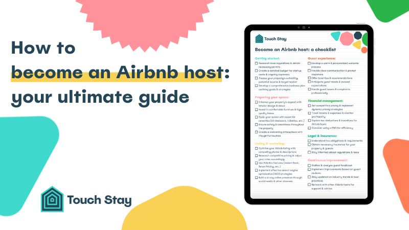 How to become an Airbnb host: your ultimate guide for 2024 | Touchstay