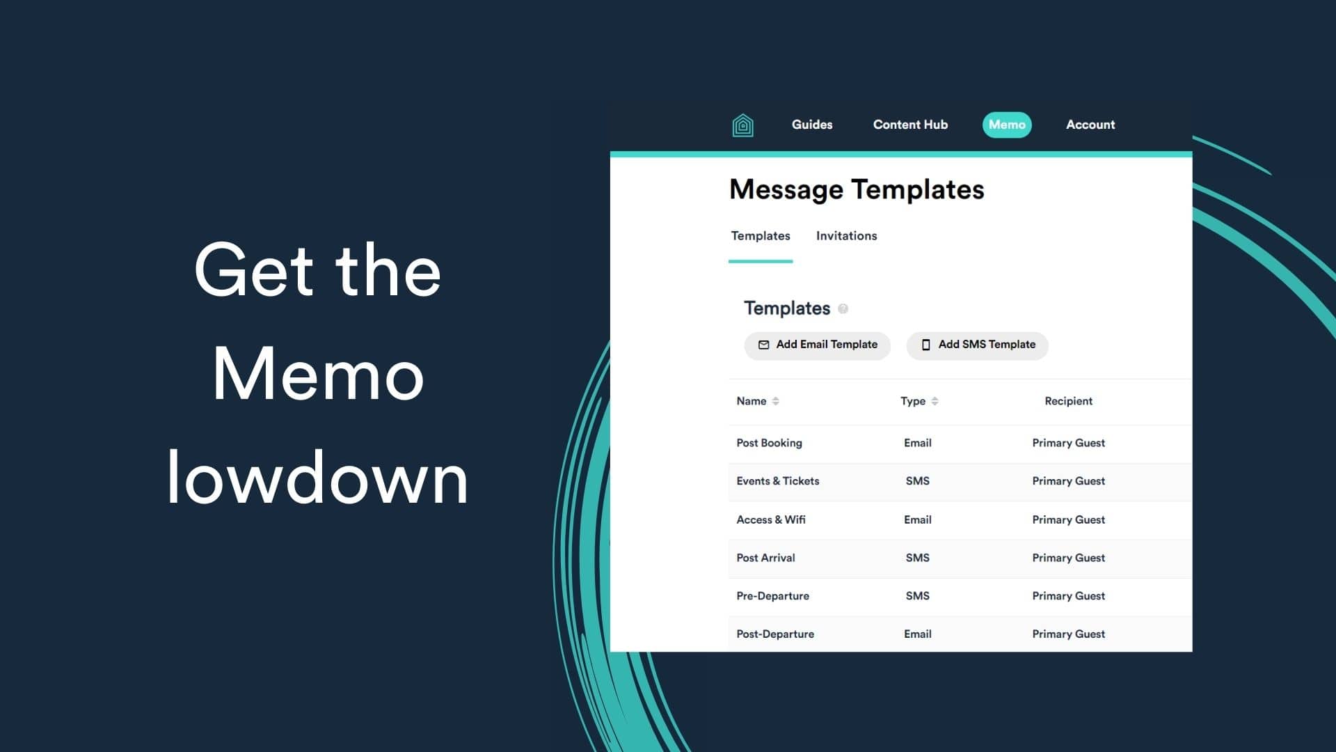Memo: your guest communication alert tool | Touchstay