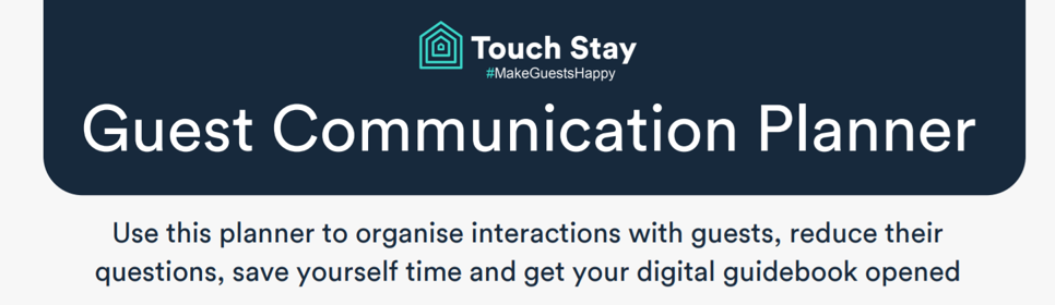What, how and when to communicate with holiday rental guests | Touchstay