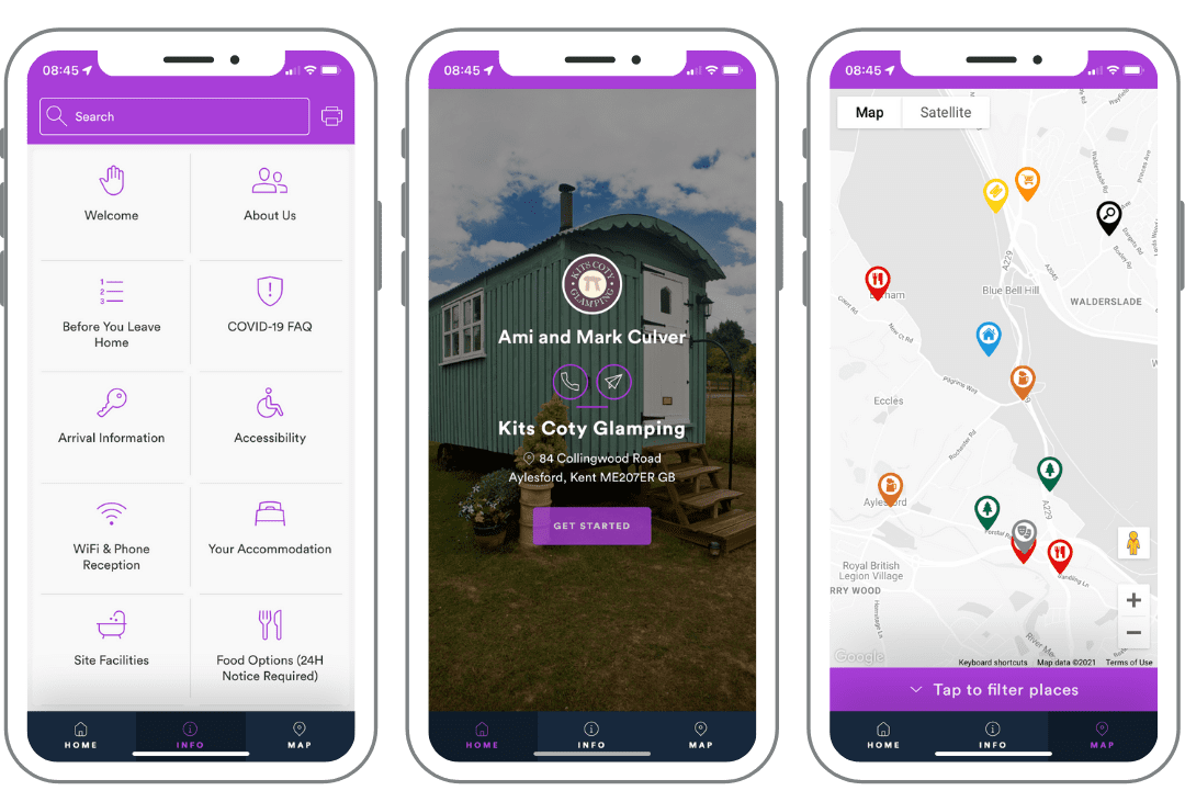 How to create a digital guidebook for your glampsite | Touchstay