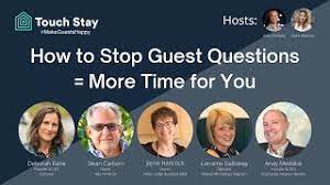 Webinar: how to stop guest questions | Touchstay
